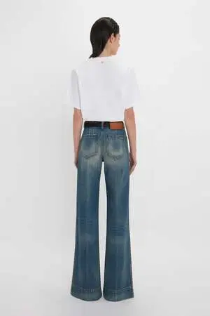 Victoria Beckham David's Wife' Slogan T-shirt