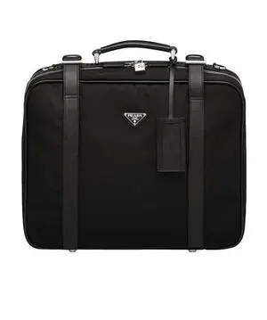Prada Fabric Suitcase - Black