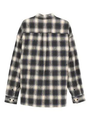 JUUN.J Check Motif Relaxed Shirt