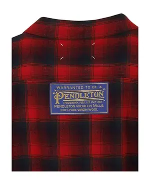 MAISON MARGIELA Checked Buttoned Shirt