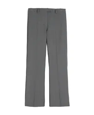 Max Mara Umanita High-waisted Flared Trousers - Gray
