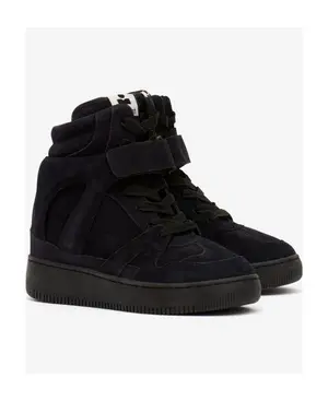 Isabel Marant Étoile Ellyn High Top Sneakers - Black