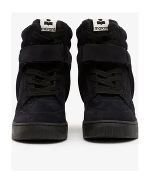 Isabel Marant Étoile Ellyn High Top Sneakers - Black