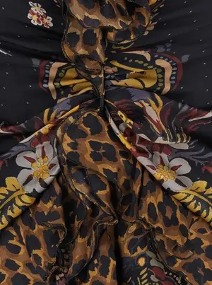 Etro Long Dress With V-neck