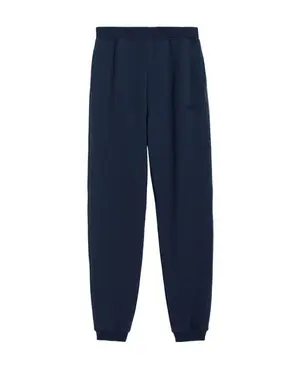 Max Mara Embroidered Logo Sweatpants - Blue