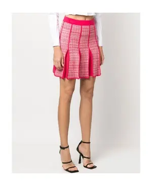 Elisabetta Franchi Logo Skirt