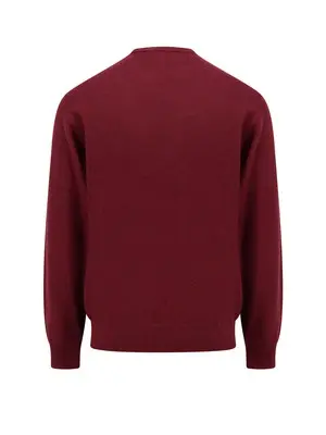 Carhartt Work In Progress Embroidered Crewneck Jumper - Brown