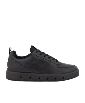 Ecco Laced Sneakers - Black