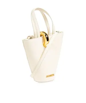 Jacquemus Le Petit Bambola Bucket Bag - Light Ivory