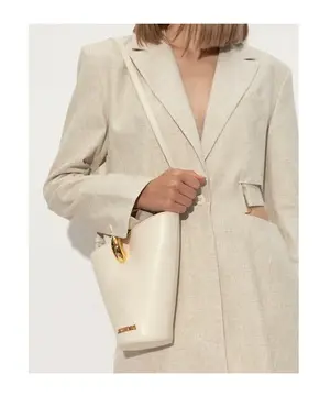 Jacquemus Le Petit Bambola Bucket Bag - Light Ivory