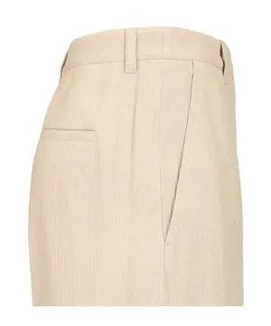 Emporio Armani Pleat Detailed Tailored Trousers