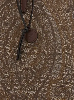 Etro Lovetrotter Jacquard Tote Bag - Brown