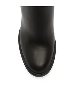 GIANVITO ROSSI Platform Leather Chelsea Boots