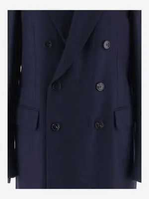 Dries Van Noten Double-breasted Wool-blend Coat