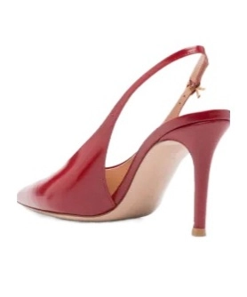 GIANVITO ROSSI Robbie 85mm Slingback Pumps - Red