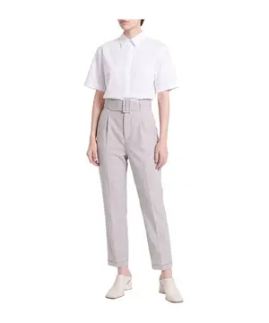 Marni Tailored Belted Wool Trousers