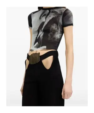 JEAN PAUL GAULTIER Mesh T-shirt