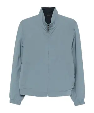 Brioni Zip-fastening Long-sleeve Jacket With Stand Collar