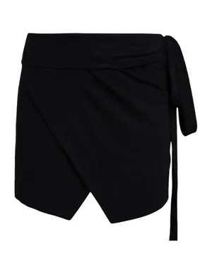 Isabel Marant Étoile Solid Irregular Wrap Skirt