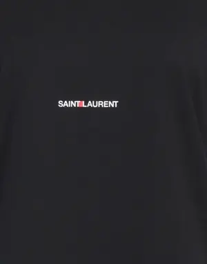 Saint Laurent Simple Solid-color T-shirt