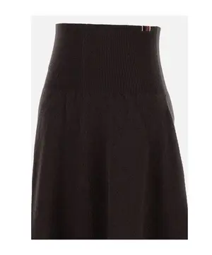 Extreme Cashmere A-line Midi Skirt