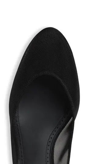 Alaïa Strappy Mesh Pumps - Black