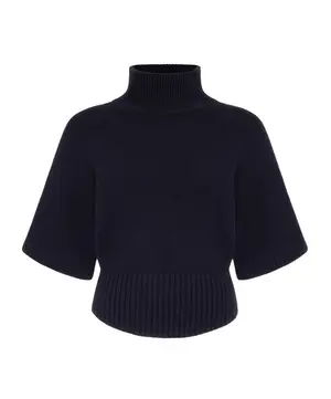 Alaïa Cashmere High Neck Jumper
