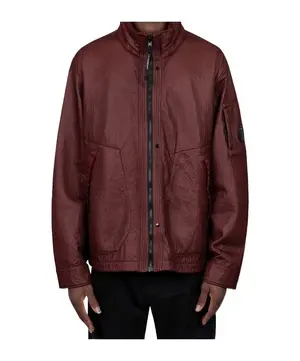 C.P. COMPANY Reversible Zip-up Textured Casual Jacket