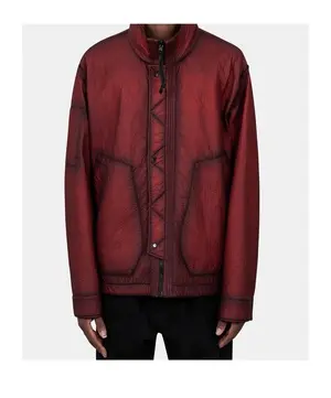 C.P. COMPANY Reversible Zip-up Textured Casual Jacket