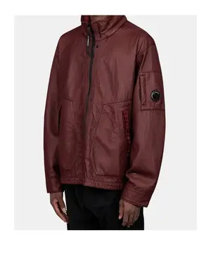 C.P. COMPANY Reversible Zip-up Textured Casual Jacket