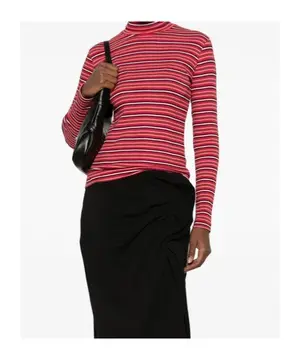 Dries Van Noten Striped Knit Top