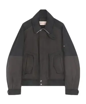 Dries Van Noten Overdyed Cotton Jacket - Black