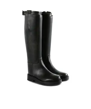ANN DEMEULEMEESTER Round Toe Tall Boots