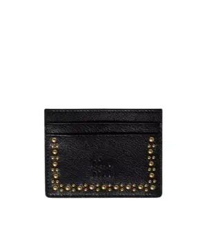 Miu Miu Leather Card Holder - Black