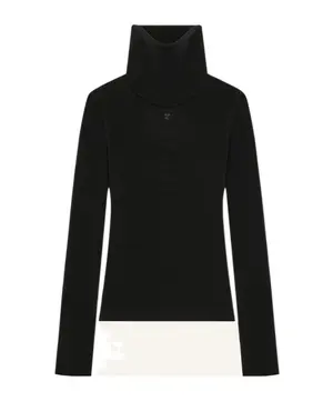COURREGES High-collar Sweater