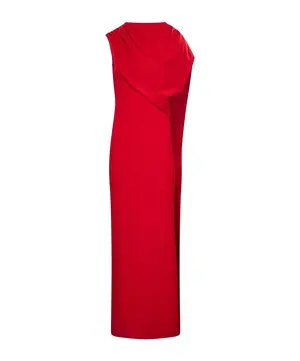 Roland Mouret Asymmetrical Cape Gown