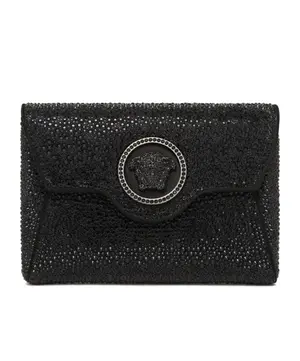 Versace Embellished Chain Shoulder Bag