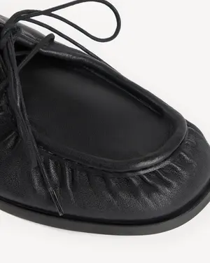 Kenzo Citygram Leather Derbies