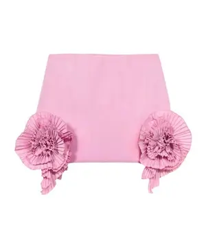 Blumarine 3d Rose Skirt