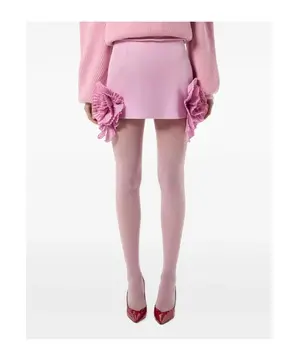 Blumarine 3d Rose Skirt