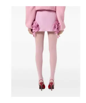 Blumarine 3d Rose Skirt