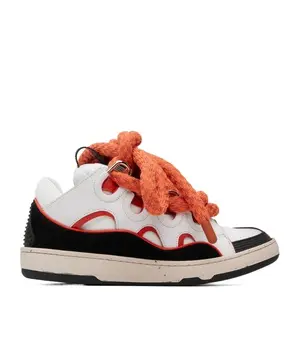 LANVIN Round-toe Sneakers With Thick Woven Shoelaces