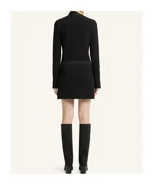 COURREGES Satin-scarf Jersey Shirt