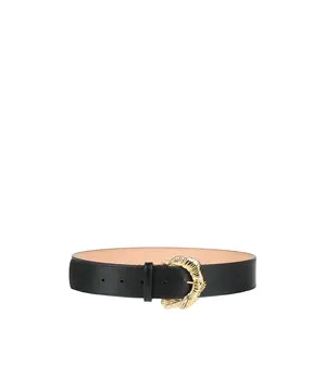 Chloé Minimalist Solid-color Leather Belt