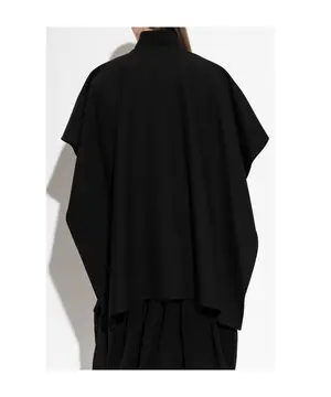 DARKPARK Robin Zip-up Layered Cape Jacket