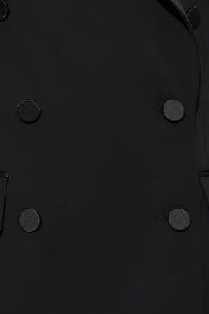 Balmain Long Sleeve Double-breasted Blazer