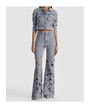 ALICEOLIVIA Belted Jeans