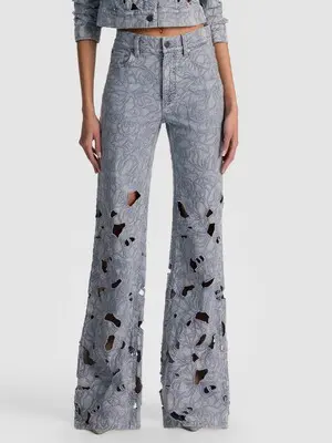 ALICEOLIVIA Belted Jeans
