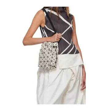 Issey Miyake Drawstring Bucket Bag