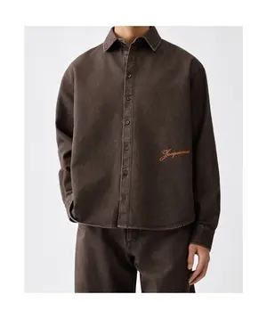 Jacquemus Straight-cut Denim Shirt